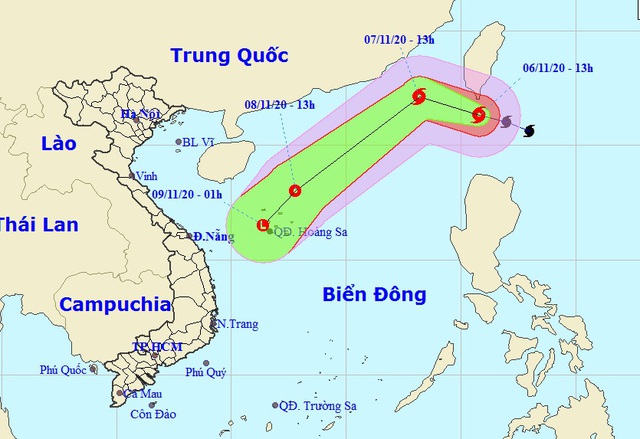Three storms forecasted to hit East Sea