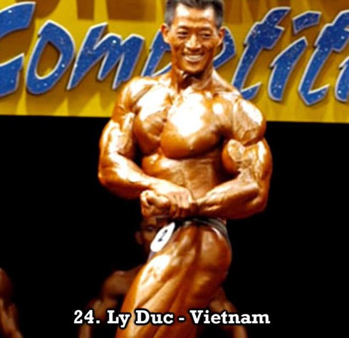 Ly Duc among Top 24 legendary bodybuilders of Asia
