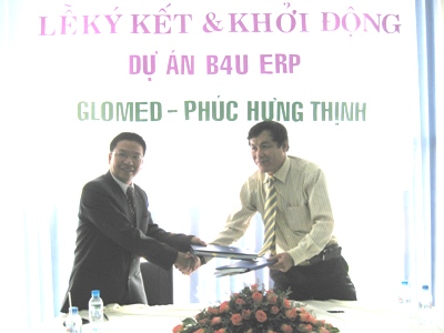 SS4U triển khai ERP B4U Process cho Glomed