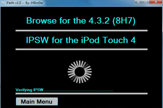 Hướng dẫn quay ngược phiên bản iOS bằng iFaith
