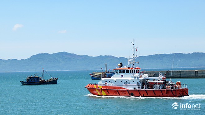 Đà Nẵng: Tàu SAR 412 lên đường cứu ngư dân bị nạn trên vùng biển Hoàng Sa