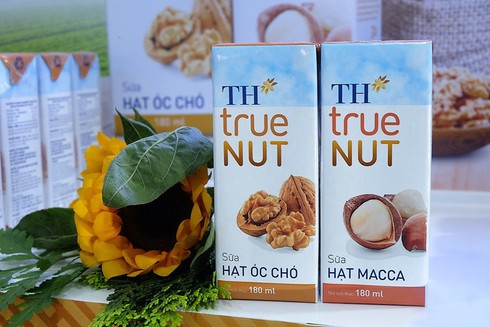 TH ra mắt sản phẩm sữa hạt TH true NUT đột phá về dinh dưỡng