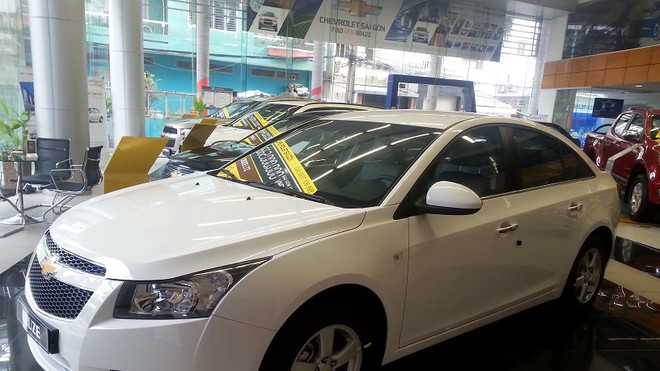 Bảng giá xe Chevrolet tại Việt Nam tháng 6/2016