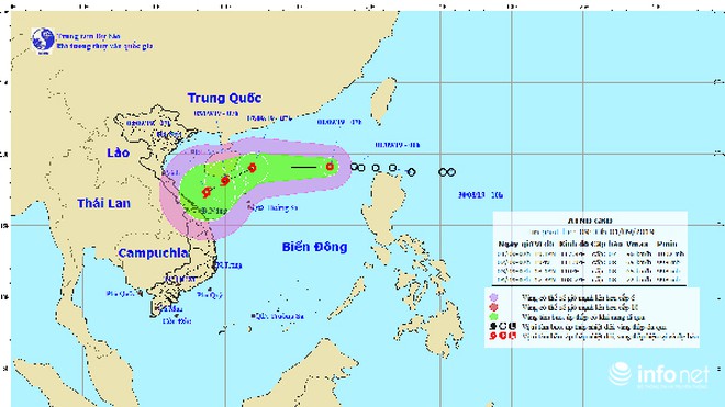 Đà Nẵng không có tàu thuyền đang ở vùng nguy hiểm do ATNĐ sắp thành bão