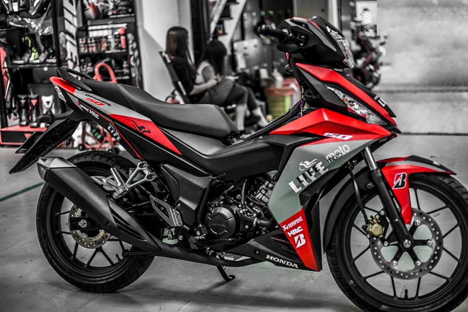 Honda Winner 150 cá tính trong bộ ảnh nghệ thuật
