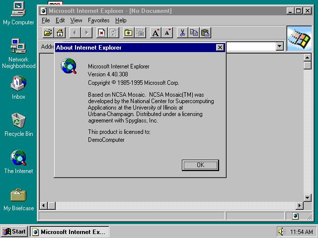 Windows 95 bước vào tuổi 20!
